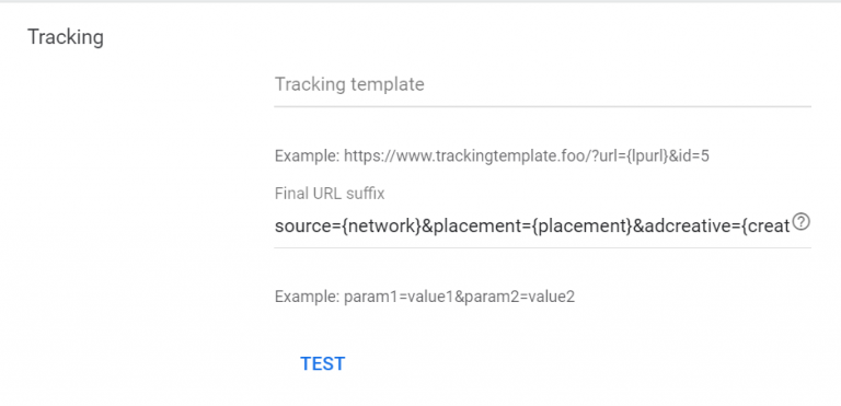 Where All Can You Add The Tracking Template in Google Ads? - Karooya